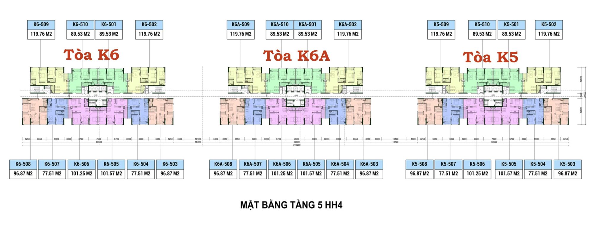 Mặt bằng Chung Cư Khai Sơn City - Thiết kế hoàn hảo - Khai Sơn City