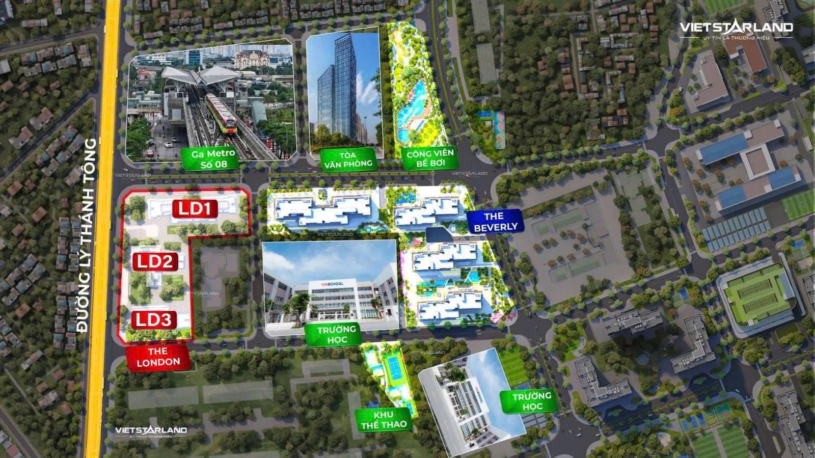 The London Vinhomes Ocean Park - Bảng Giá Mở Bán - Khai Sơn City